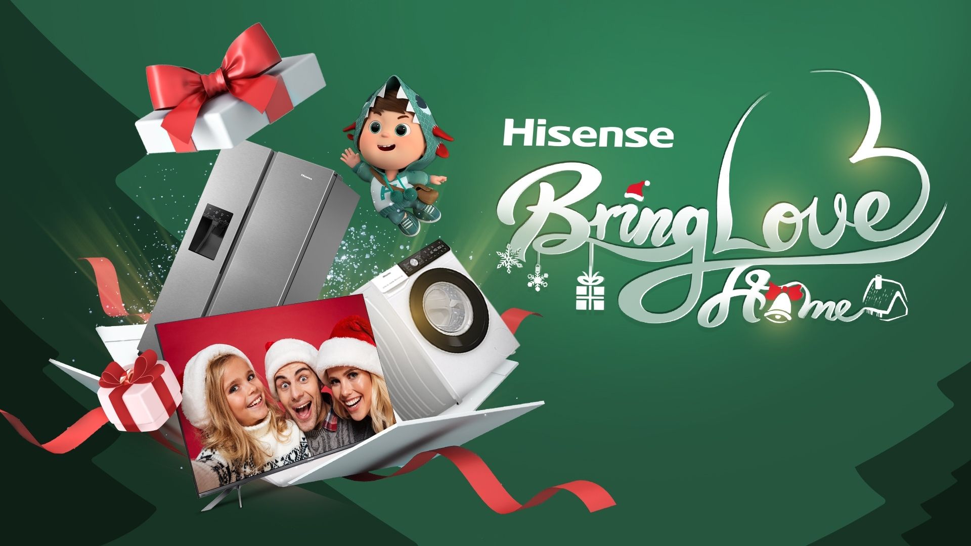 #BringLoveHome, la nueva campaña navideña de Hisense - Hisense ...