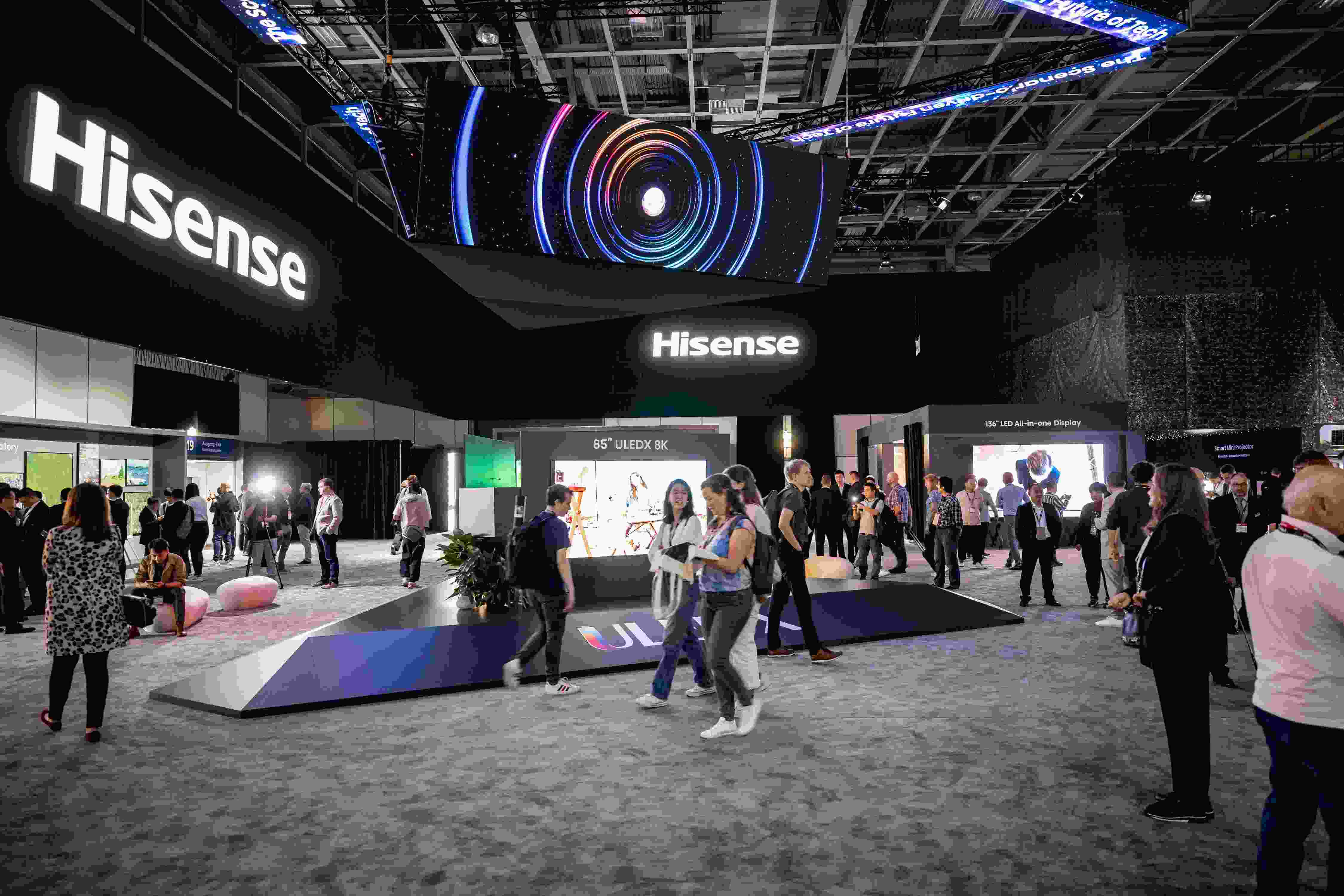 El presidente del Grupo Hisense, Fisher Yu,