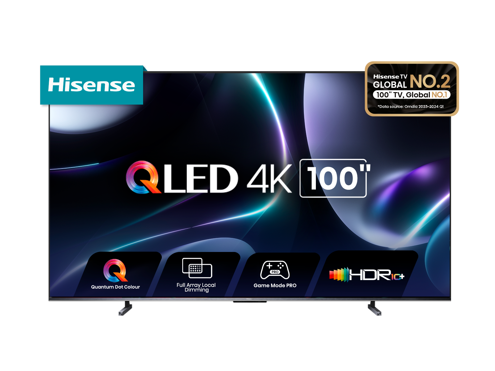 HISENSE QLED 4K TV 100″ | GOOGLE TV | 100U76N - Hisense electrodomésticos