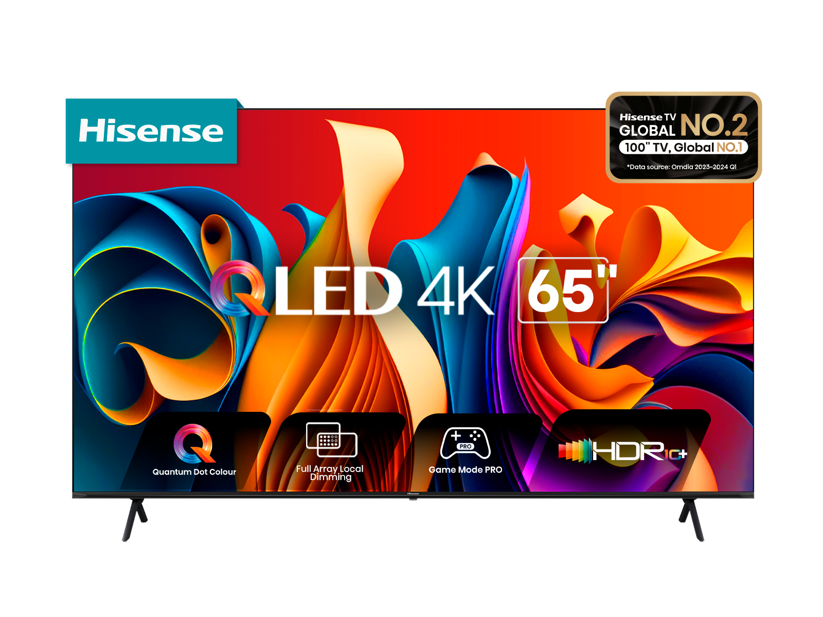 HISENSE QLED TV 65" | GOOGLE TV | 65Q6N - Hisense electrodomésticos