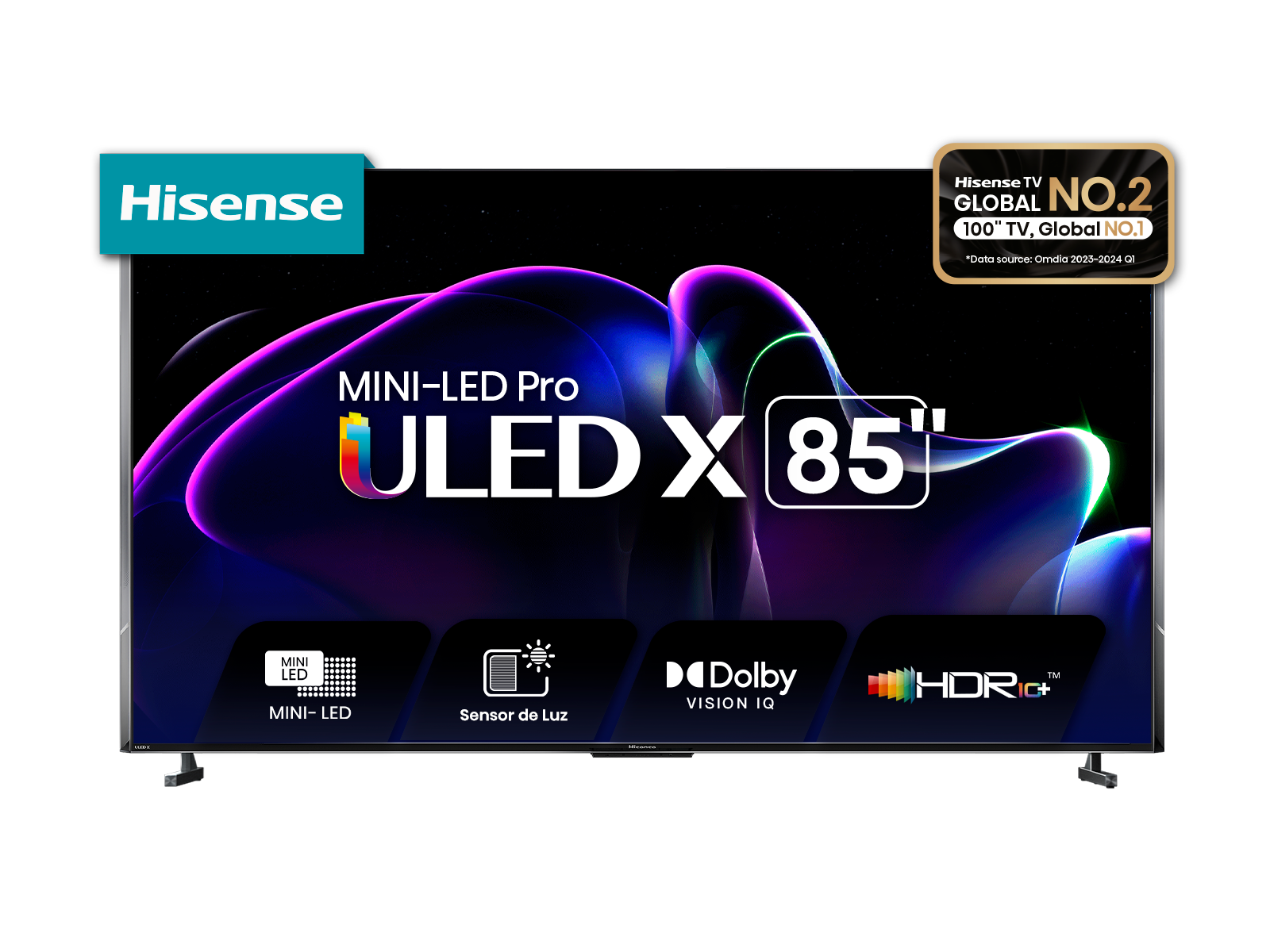 HISENSE MINI-LED ULEDX 85" | GOOGLE TV | 85U9HUA - Hisense electrodomésticos